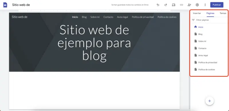 Cómo crear un blog en Google Sites y ganar dinero con él 2024